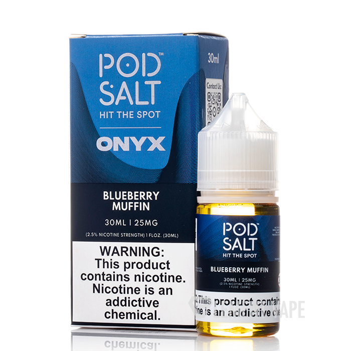 Blueberry Muffin - Pod Salt Onyx - 30mL $10.99