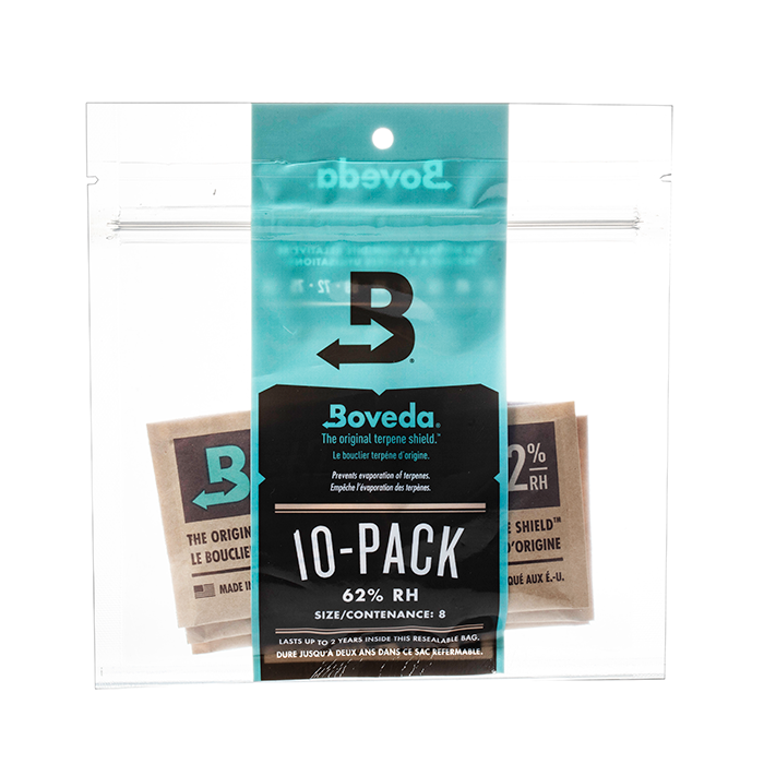 Boveda 62% RH Humidity Packs - Size 8 (10-Pack)