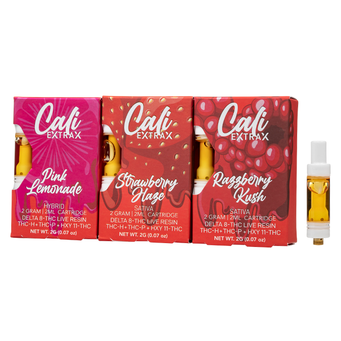 Cali Extrax THC-P + THC-H + 11 HXY THC Cartridge 2G