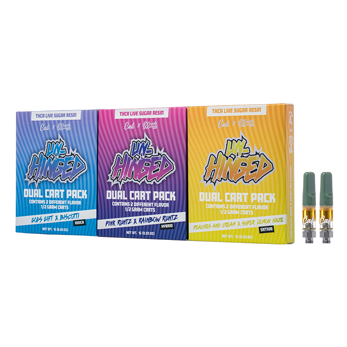 Cali Extrax x Maui Labs UNHINGED Dual Cart Pack 1G - $12.99