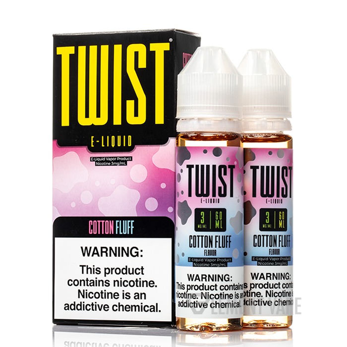 Cotton Fluff - Twist E-Liquid - 120mL $21.99