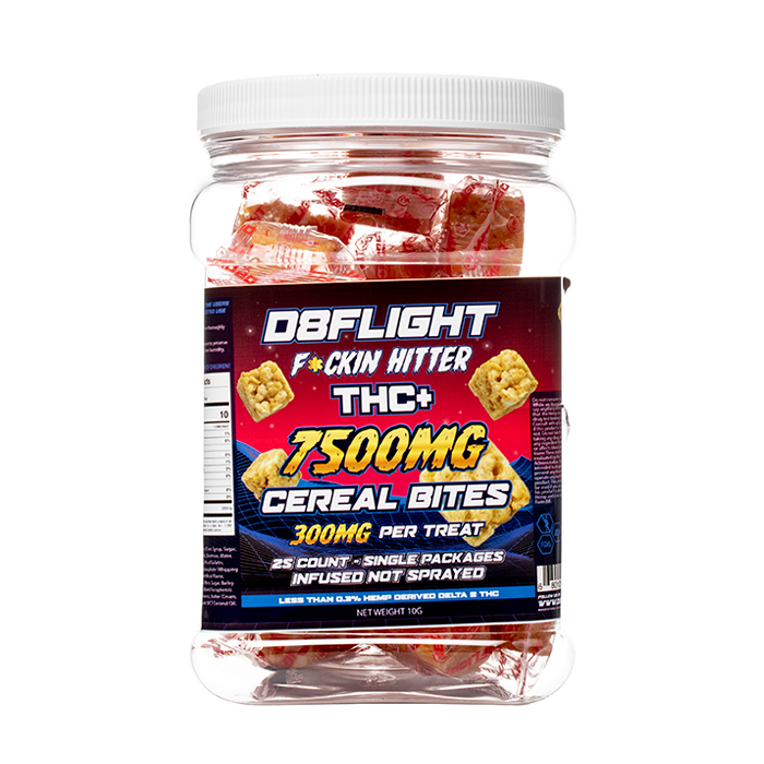 D8FLIGHT F*CKIN HITTER THC+ Bites 7500mg - $68.99