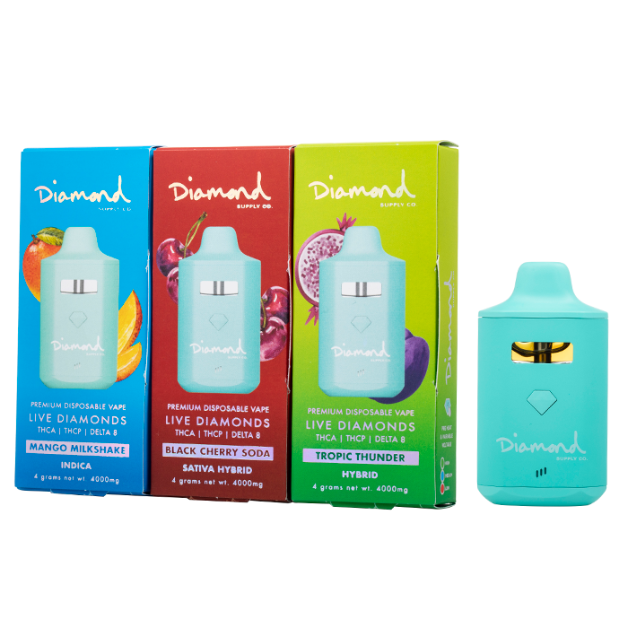 Diamond Cannabis Co Live Diamonds Disposable 4G
