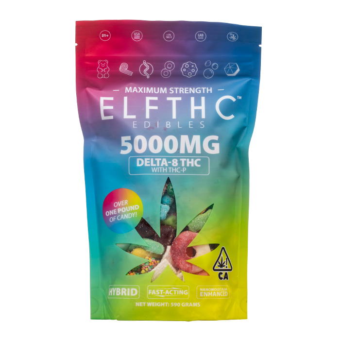 ELF THC Party Pack Gummies 5000mg