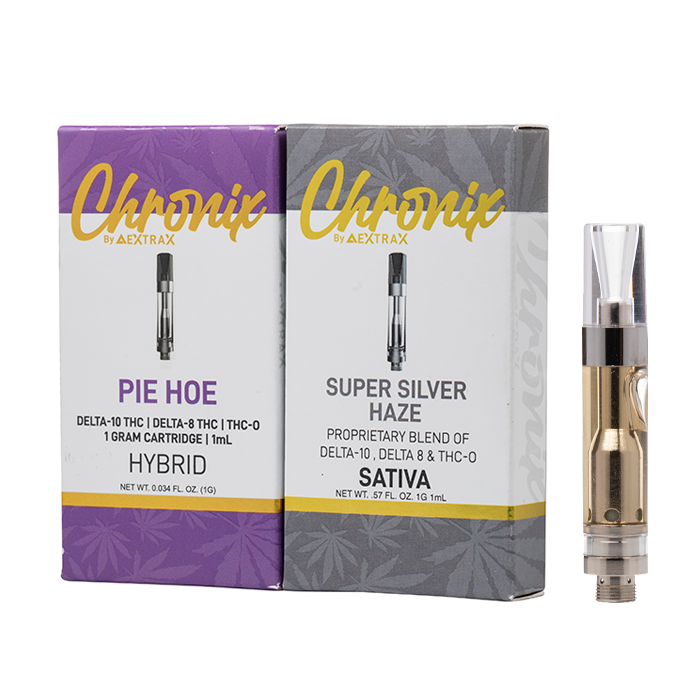 Delta Extrax Chronix Delta-10 + Delta-8 + THC-O Cartridge 1G