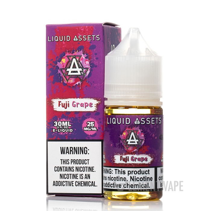 Fuji Grape - Liquid Assets Salt - 30mL - $10.99