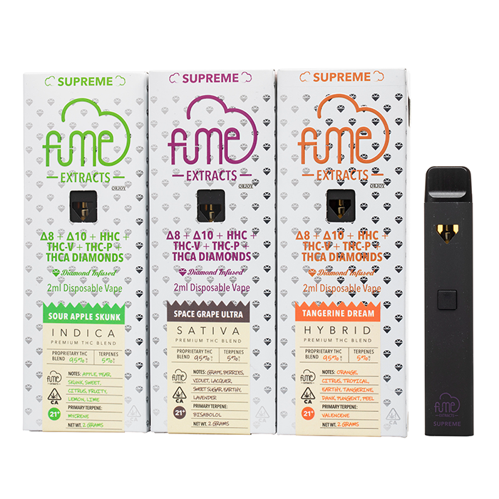 Fume Extracts Supreme Diamonds Disposable 2G