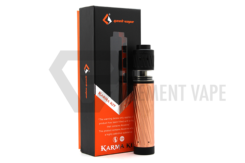Geek Vape Karma Kit | Copper Mechanical Mod & RDTA + RDA Design