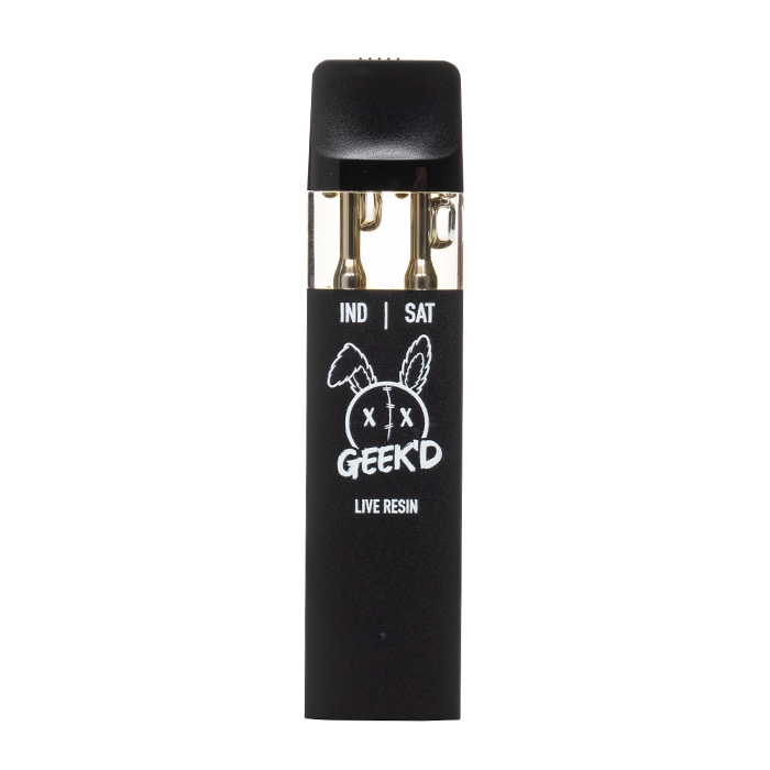 Geek'd Extracts Delta-8 + PHC + THC-JD + THC-P Live Resin Disposable 2 ...