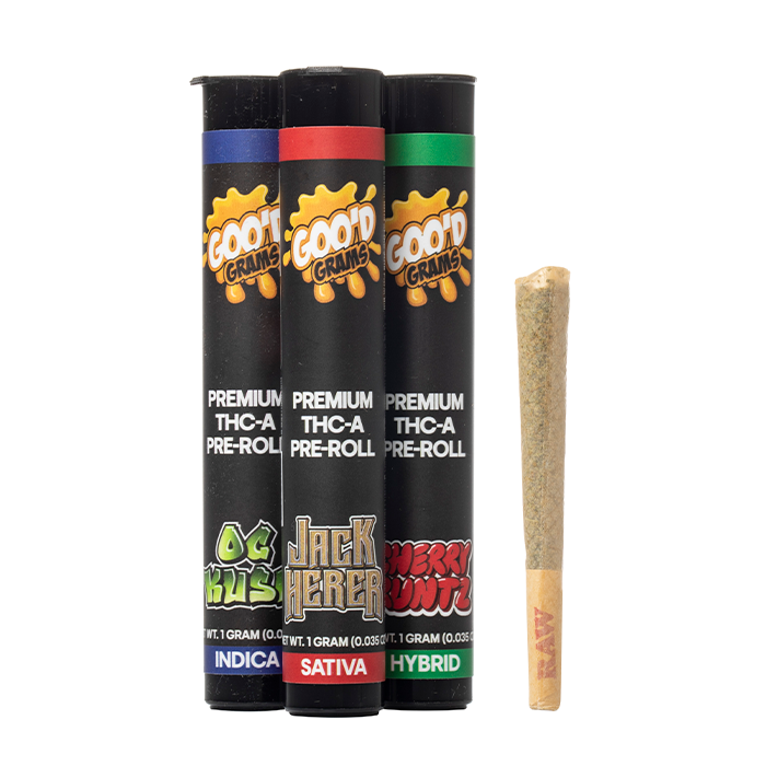 Goo'd Extracts THC-A Pre-Roll 1G - $5.99