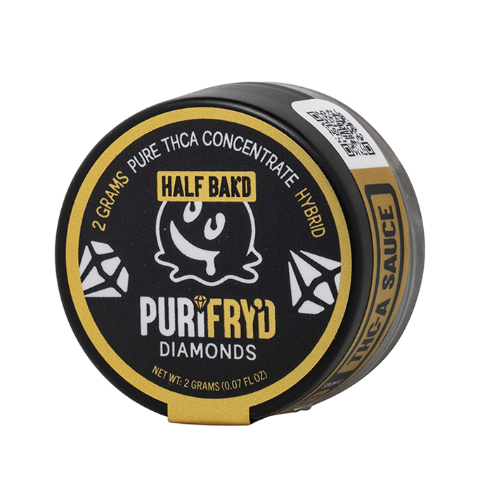 Half Bak'd Purifry'd THCA Diamond Dabs 2G - $18.99