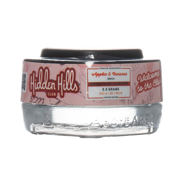 Hidden Hills Zatics Club Cryo Infused Shatter 2.5G - $24.99
