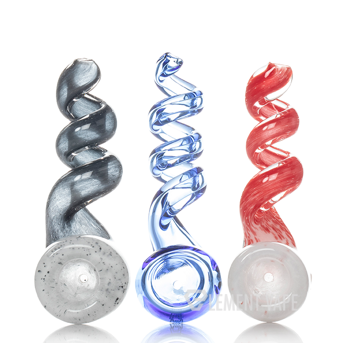 Human Grade 4" Corkscrew Hand Pipe - $17.99