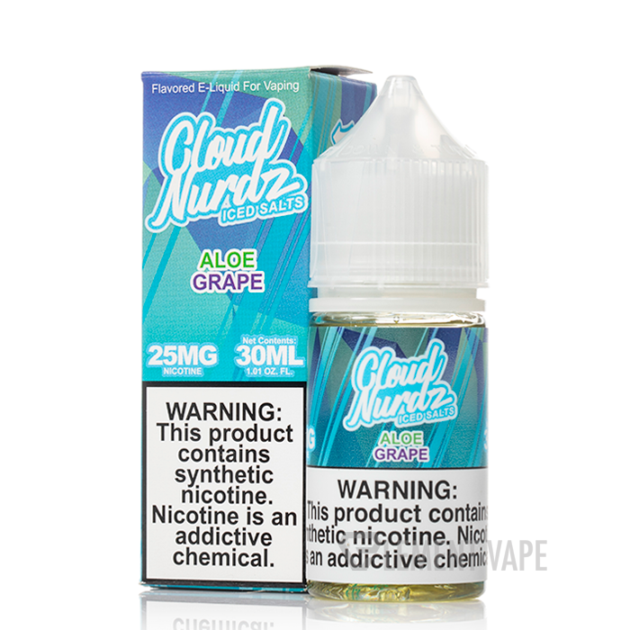 ICE Aloe Grape - Cloud Nurdz Salts - 30mL $10.99