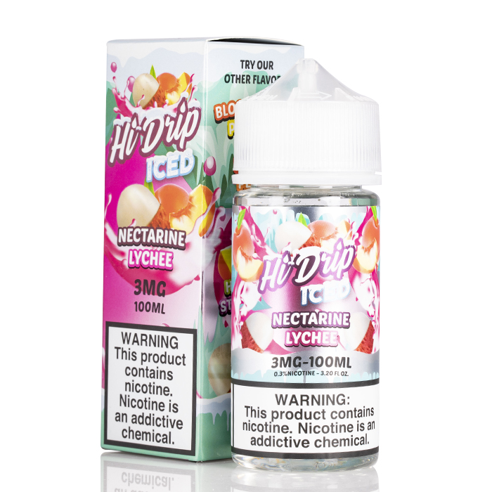 ICED Nectarine Lychee - Hi-Drip E-Liquids - 100mL - $9.99
