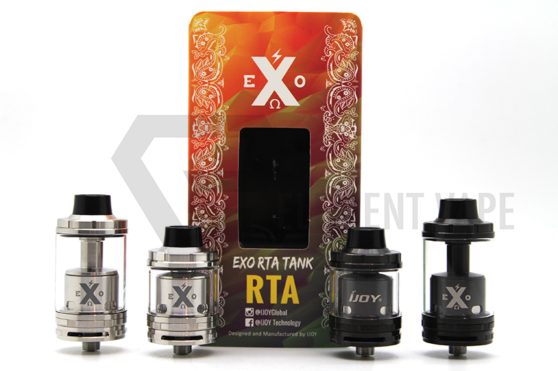 iJoy EXO RTA Tank | 26mm Interchangeable Build Deck $49.95