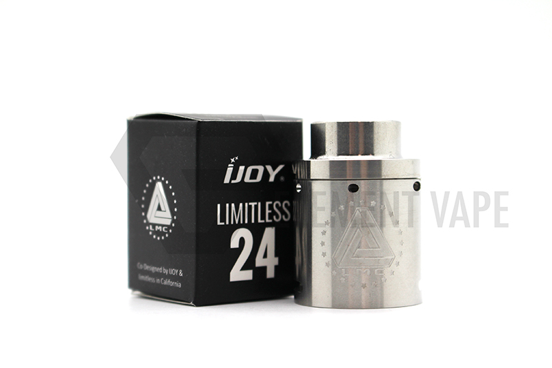 iJoy Limitless 24 RDA Sleeve | Hinged Top-Cap