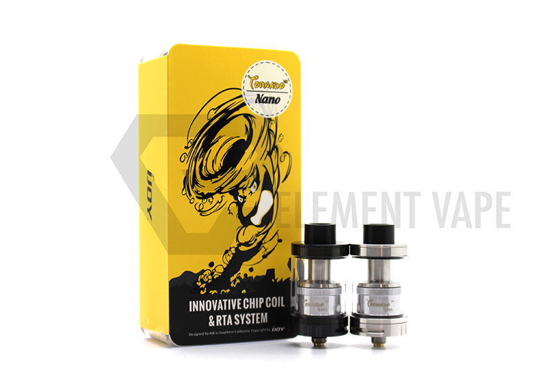 iJoy Tornado Nano | RTA & Chip Coil Sub-Ohm System