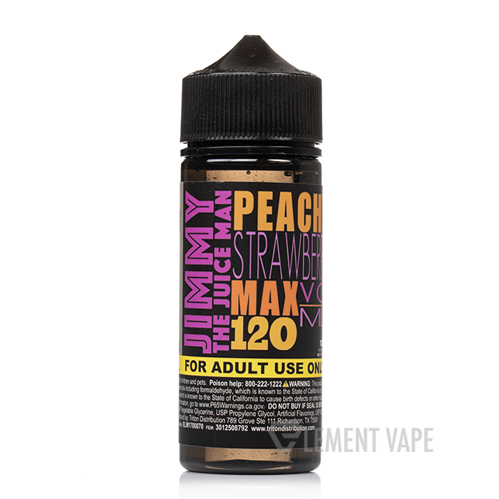 Peachy Strawberry - Jimmy The Juiceman - 120mL $13.99