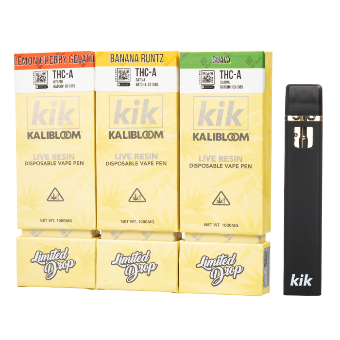 Kalibloom KIK Limited Drop Live Resin Disposable 1G