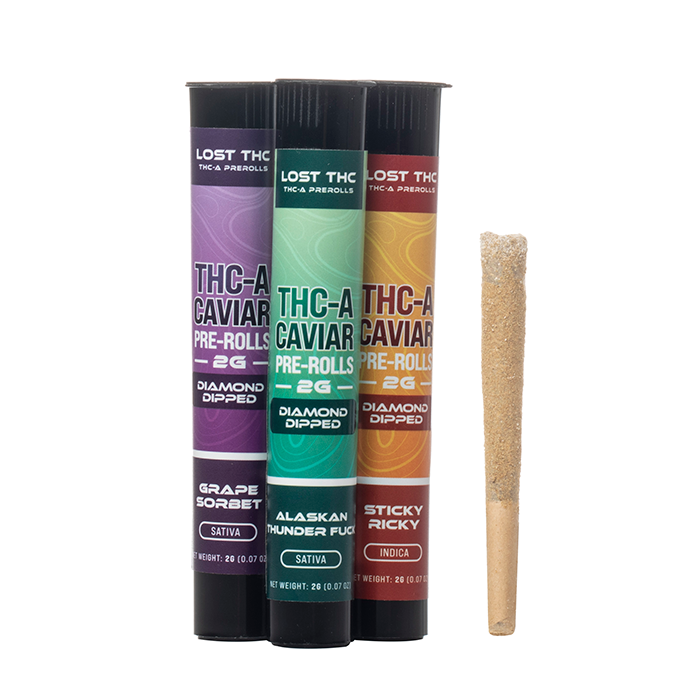 Lost THC THC-A Caviar Pre Roll 2G - $5.99