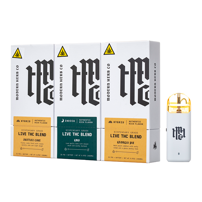 Modern Herb Co. Live THC Blend Disposable Pod Kit 2G $36.99