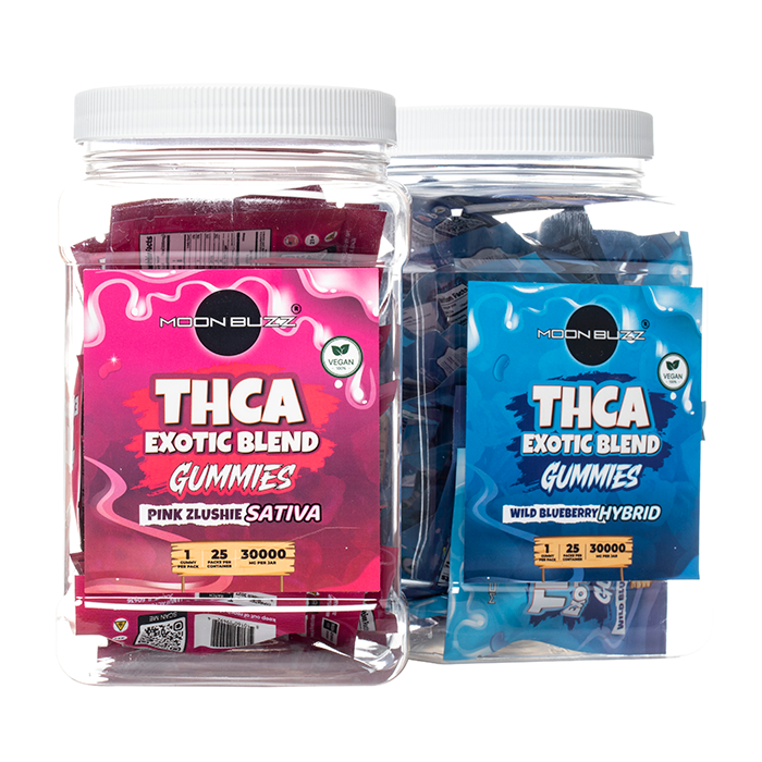Moon Buzz Exotic Blend THCA Gummies 30000mg