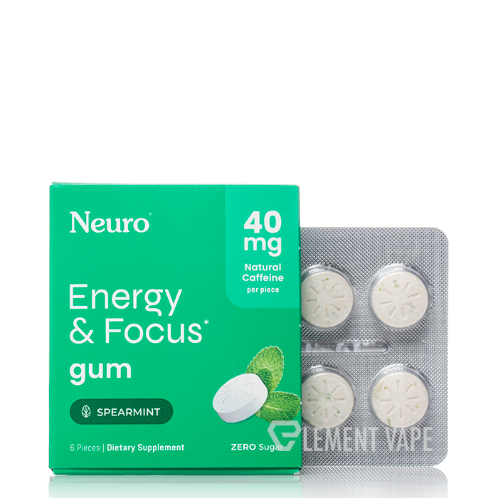 Neuro Energy and Focus Gum 6ct $3.99