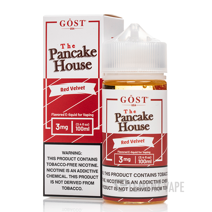 Red Velvet - The Pancake House - GOST Vapor - 100mL