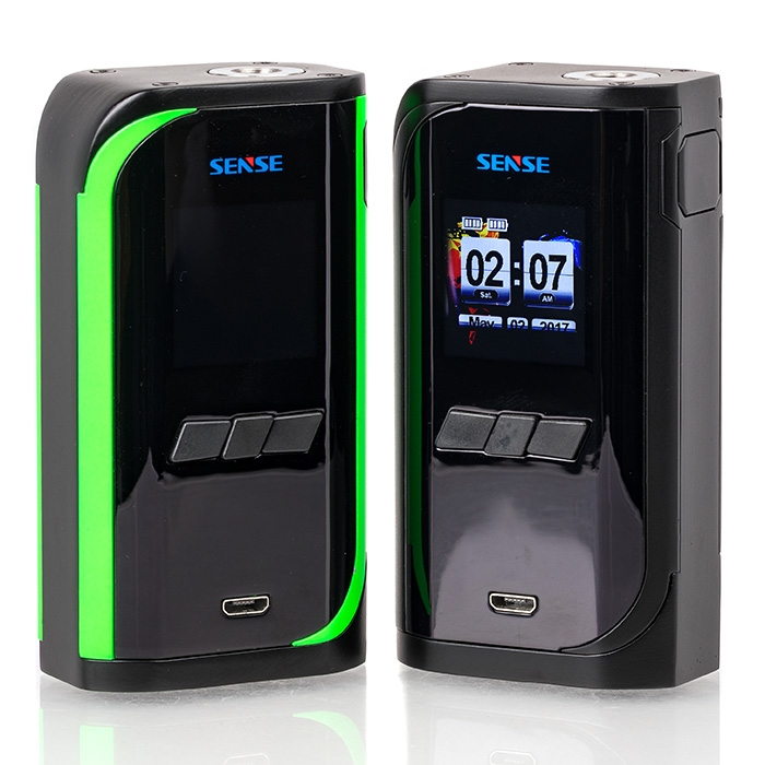 Sense V-Jet 230W TC Box Mod | Dual 18650 Vape Device