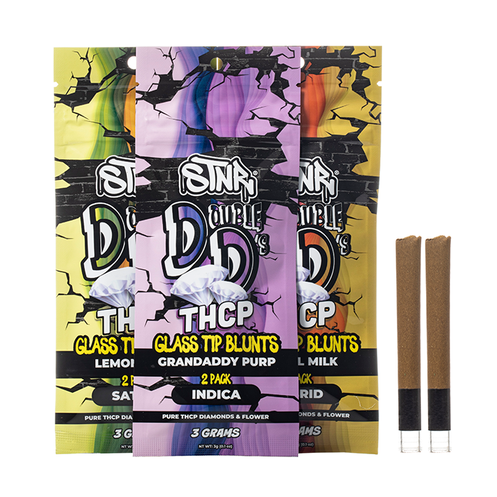 STNR Double Ds THCP Glass Tip Blunts 3G - $18.99