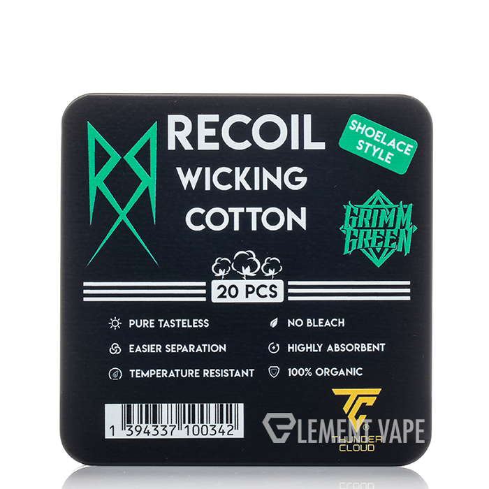 ThunderCloud Recoil Wicking Cotton - $10.99