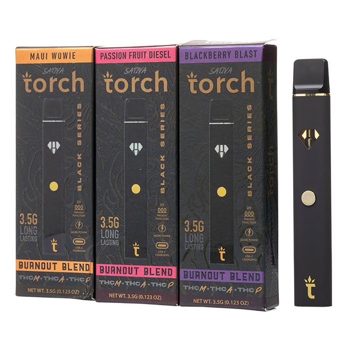 vape with torch