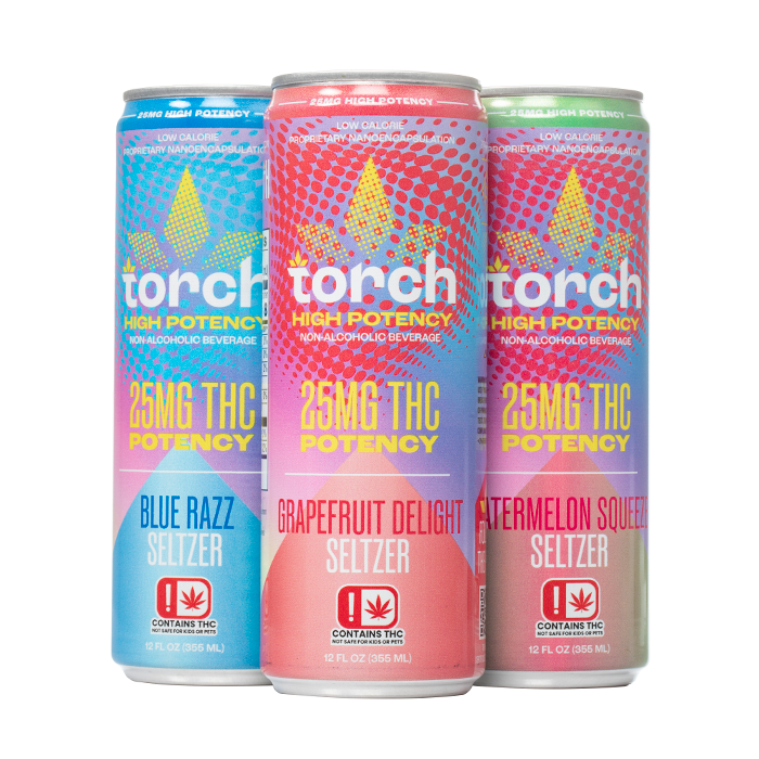 Torch High Potency THC Seltzers 25mg $5.99
