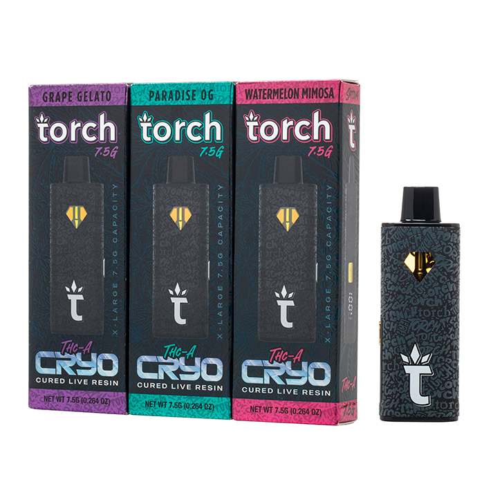 vape with torch
