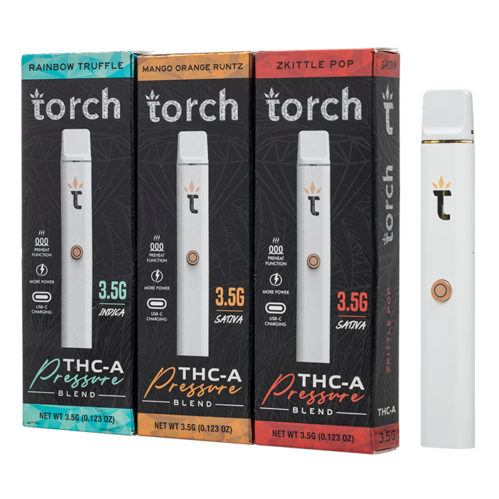 vape with torch