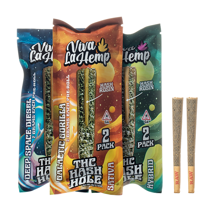 Viva La Hemp THC-P Hash Hole Pre Rolls 4G $14.99