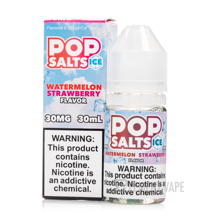 ICE Watermelon Strawberry - Pop Salts - 30mL