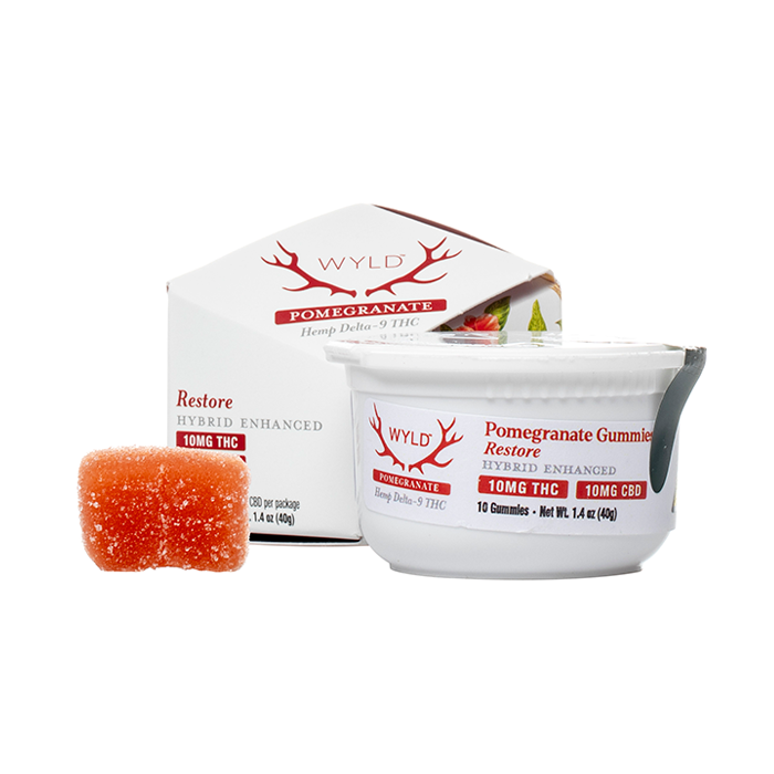 Wyld Delta 9 + CBD Restore Gummies 200mg $19.99