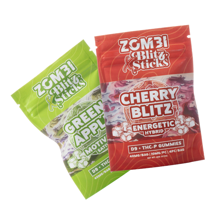zombie stick packaging