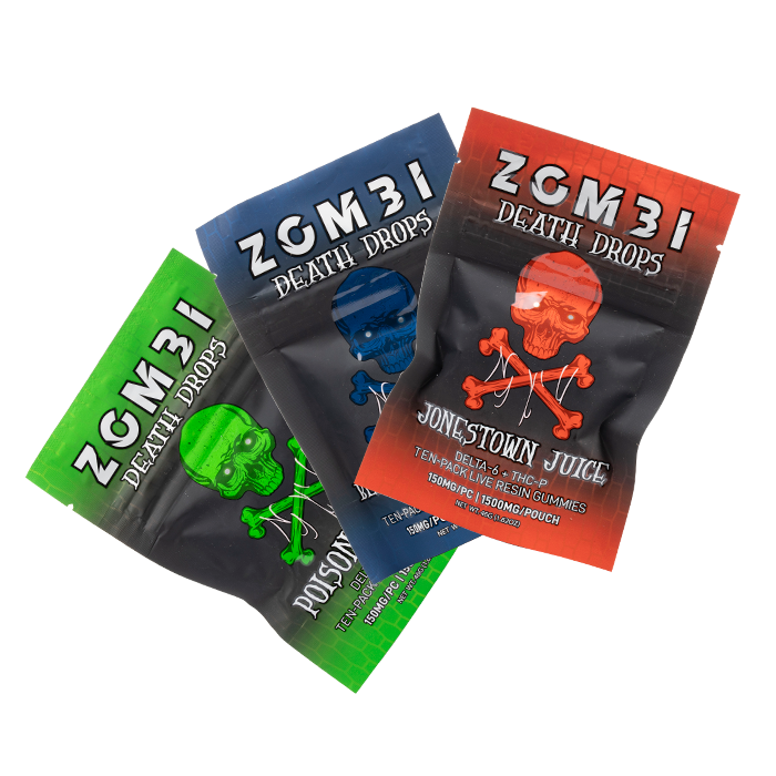 Zombi Death Drops Gummies 1500mg