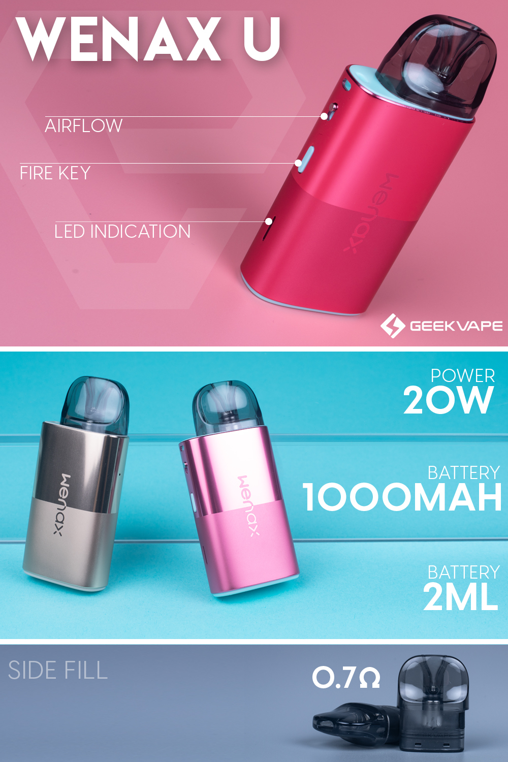 Geek Vape Wenax U Pod System