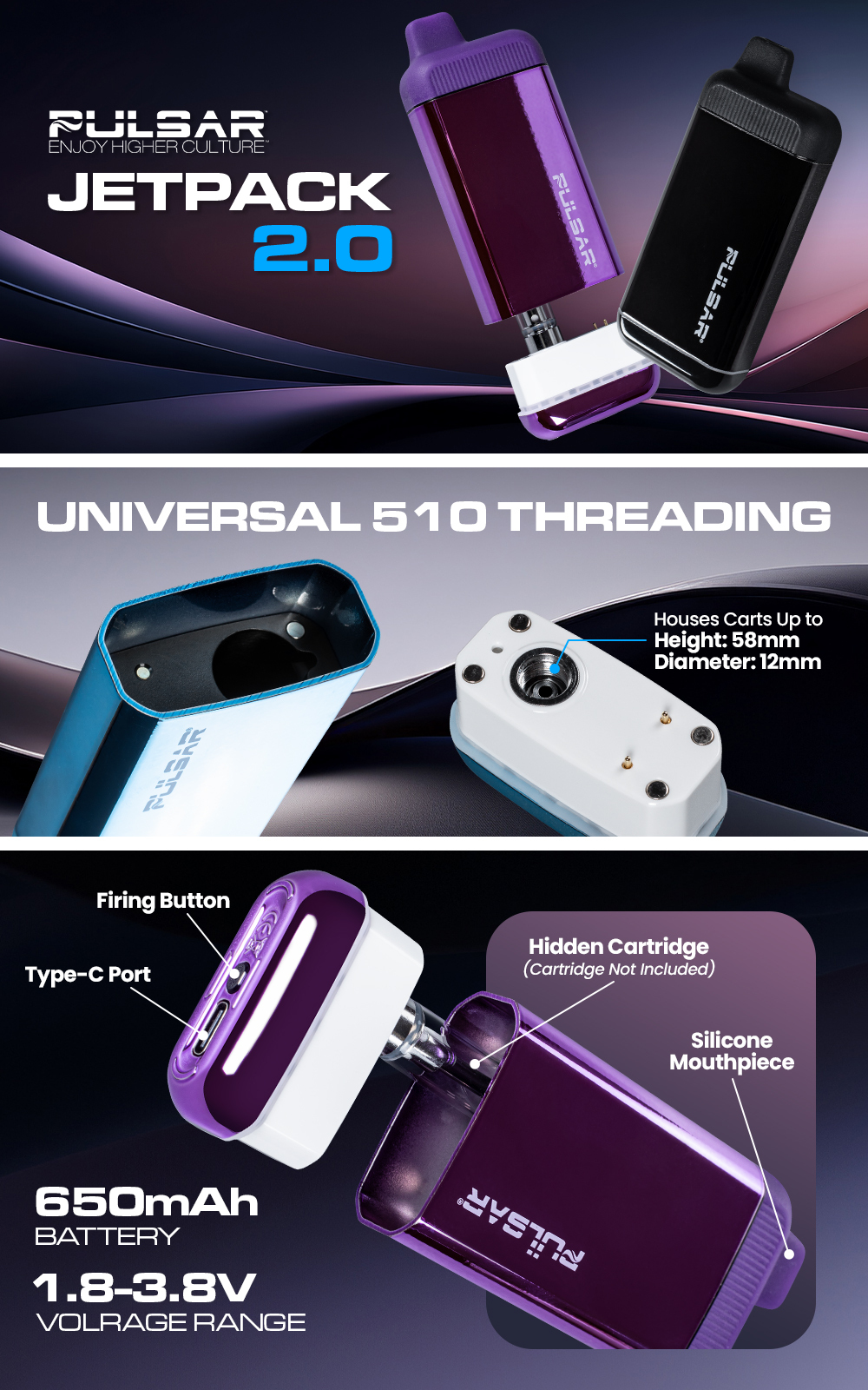 Pulsar Jetpack 2.0 Vaporizer $29.99