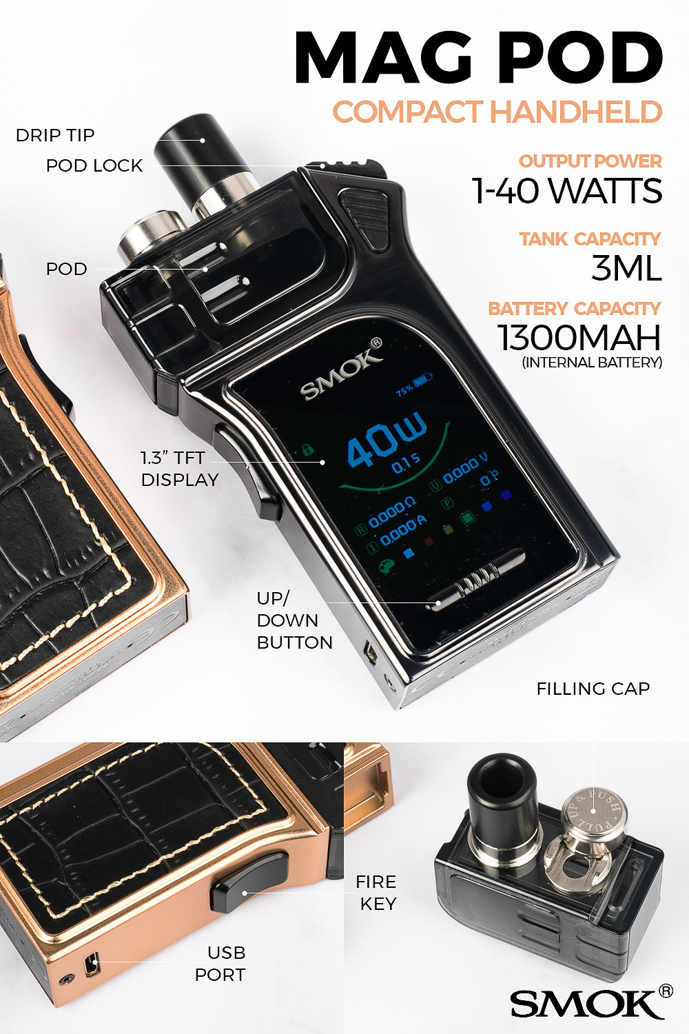 SMOK MAG POD 40W Starter Kit