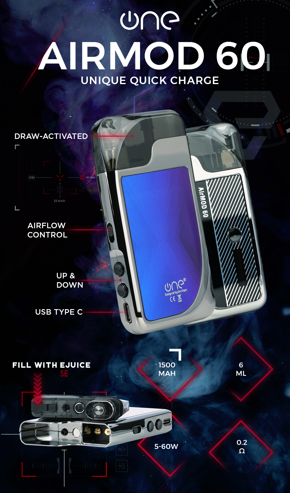One Vape AIRMOD 60 Pod System